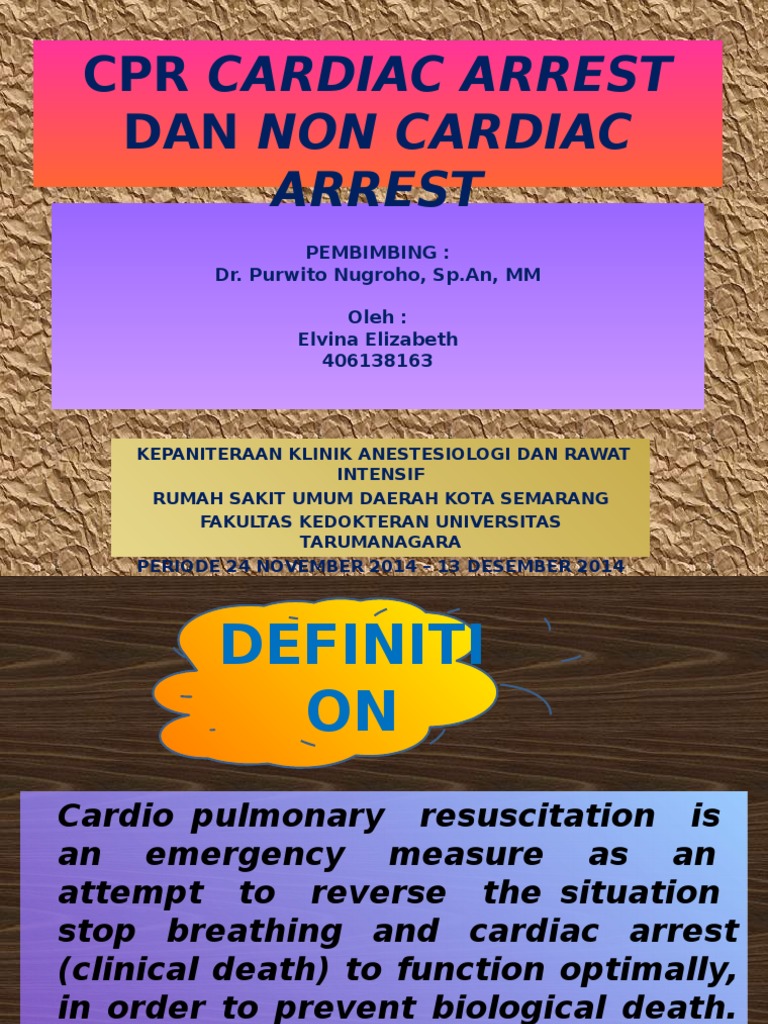 RJP | PDF | Cardiopulmonary Resuscitation | Cardiac Arrest