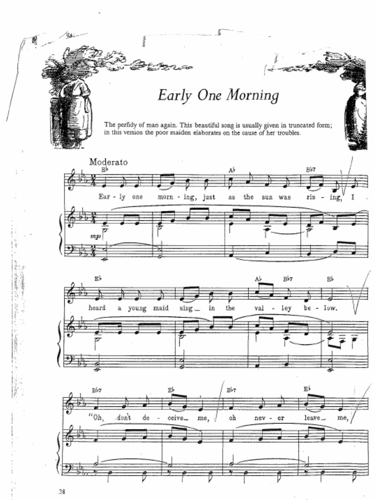 Early One Morning | PDF