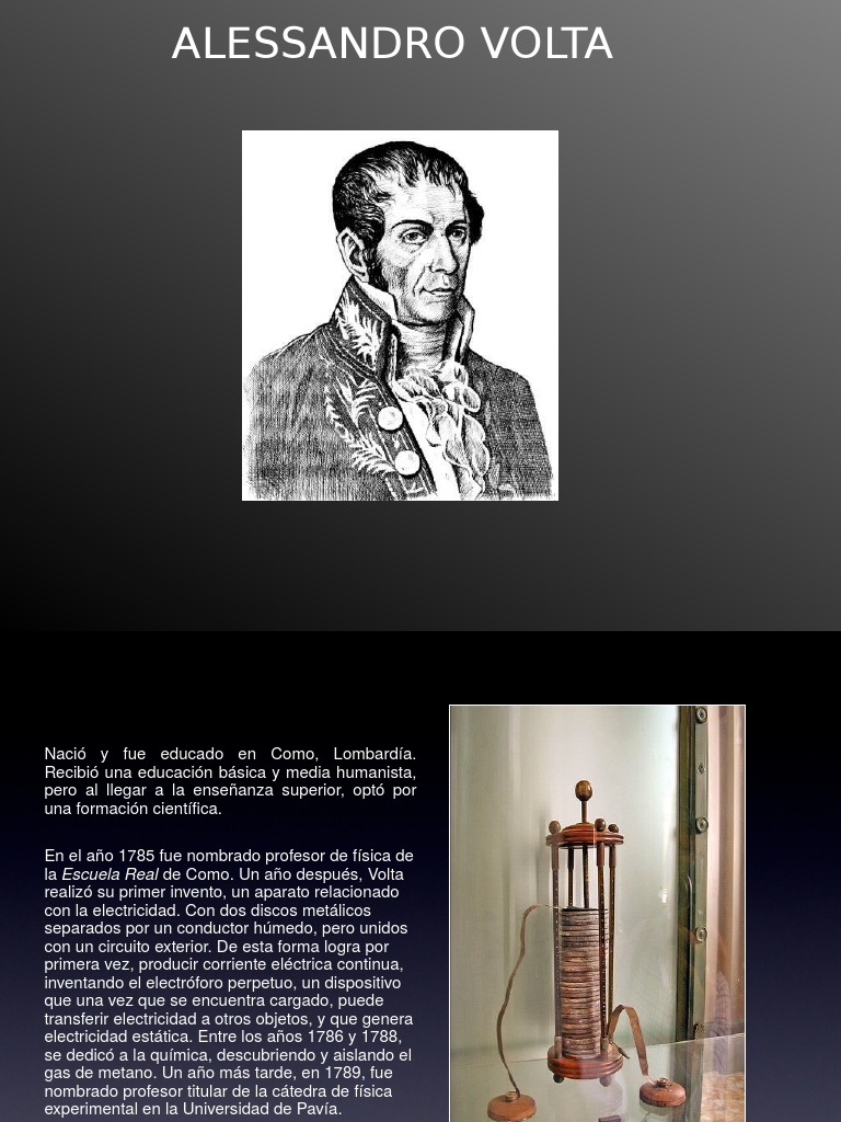 Diagrama de Funcionamiento de La Pila Volta | PDF | Ciencias fisicas | Materiales