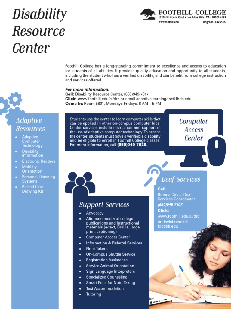 Foothill College Disability Resource Center | PDF