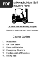 MHE Checklist | PDF | Forklift | Elevator