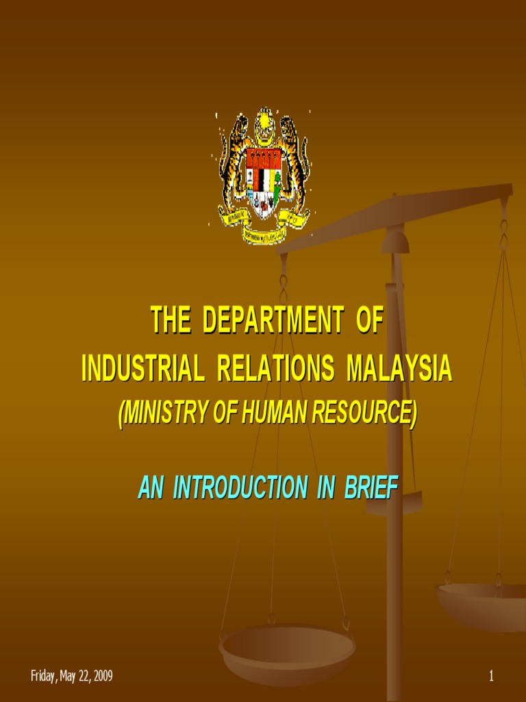 Trade Dispute Resolution | PDF | Industrial Relations | Trade Union