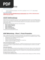 ASAP Implementation Checklist | PDF