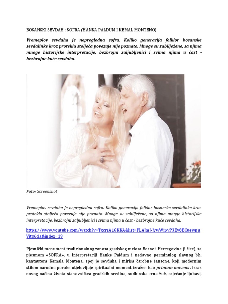 Bosanski Sevdah - Sofra | PDF