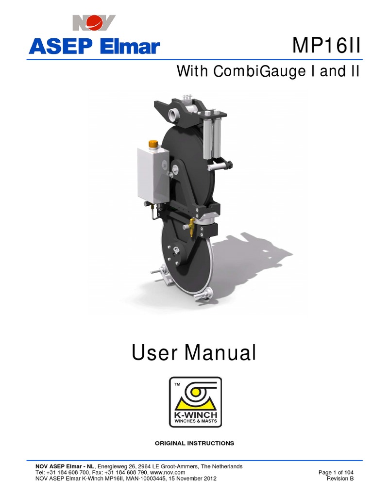 A1083290 - MAN - CG+MP16II RevB | Pressure Measurement | Personal ...