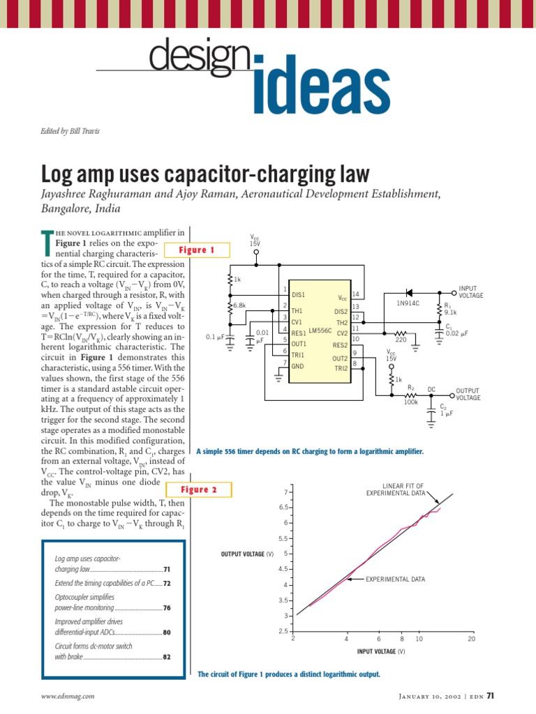 EDN Design Ideas 2002 | PDF | Analog To Digital Converter | Amplifier