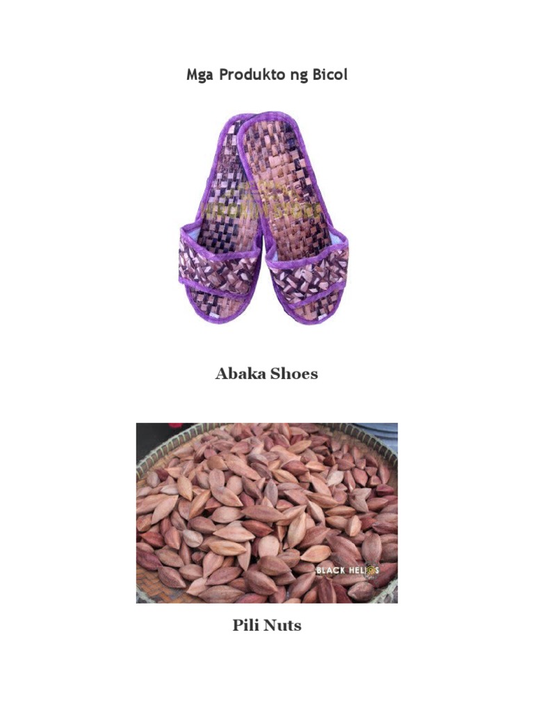 Mga Produkto Ng Bicol | Time | Nature