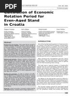 Types of Rotation in Forestry Management | PDF | Wood
