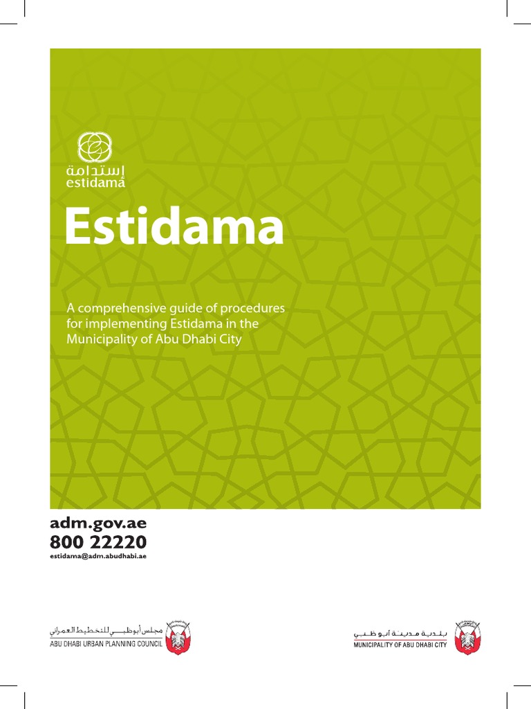 A Comprehensive Guide to Implementing Estidama in Abu Dhabi City | PDF ...