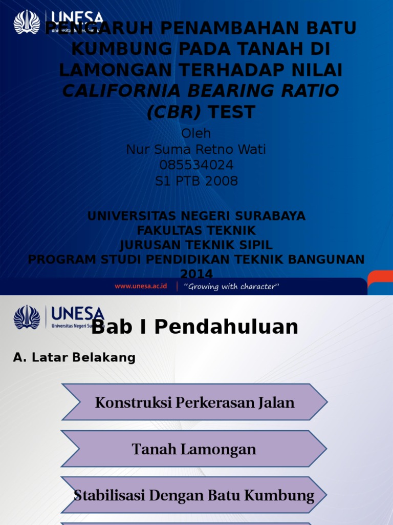 Template PPT Unesa | PDF