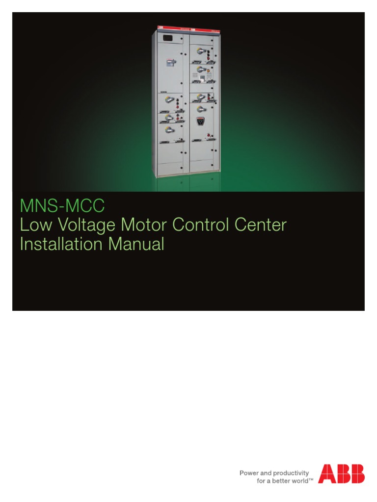 ABB MCC Slides | PDF | Electrical Connector | Manufactured Goods