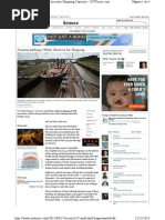 Panama Canal Worksheet | PDF | Panama Canal | Panama