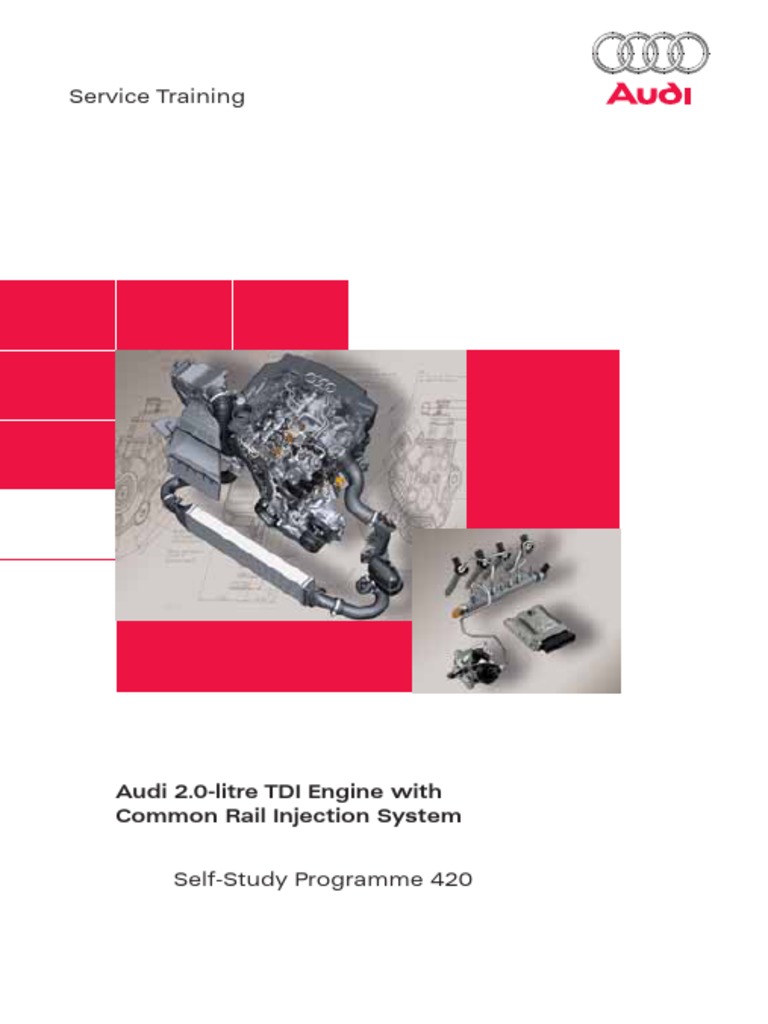 SSP 420 Audi 2.0-Litre TDI Engine With Common Rail Injection System ...