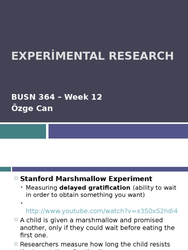 Experimental Research Overview | PDF | Experiment | Causality