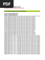 Caterpillar Perkins Cross Reference | PDF | Home & Garden | Science ...