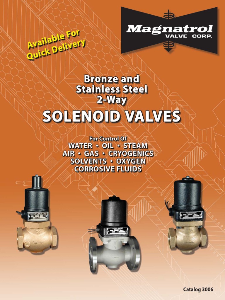 Magnatrol Solenoid Valve | PDF | Valve | Pipe (Fluid Conveyance)