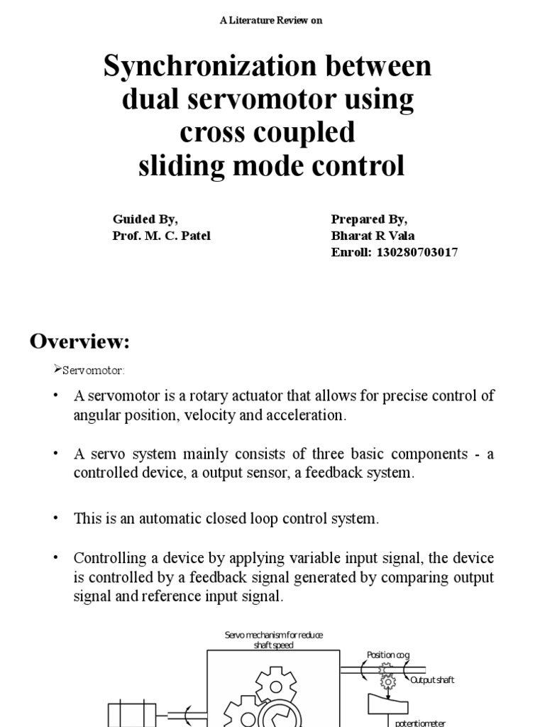 Sliding Mode Control PPT Final | PDF | Control Theory | Servomechanism