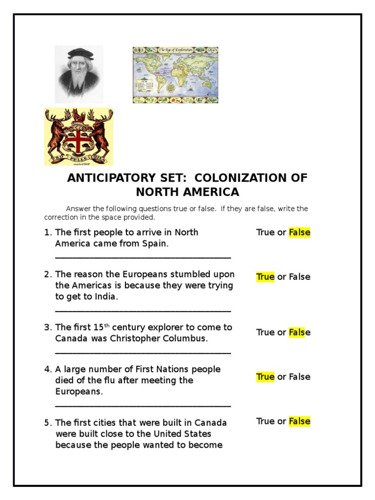 Anticipatory Set | PDF | History