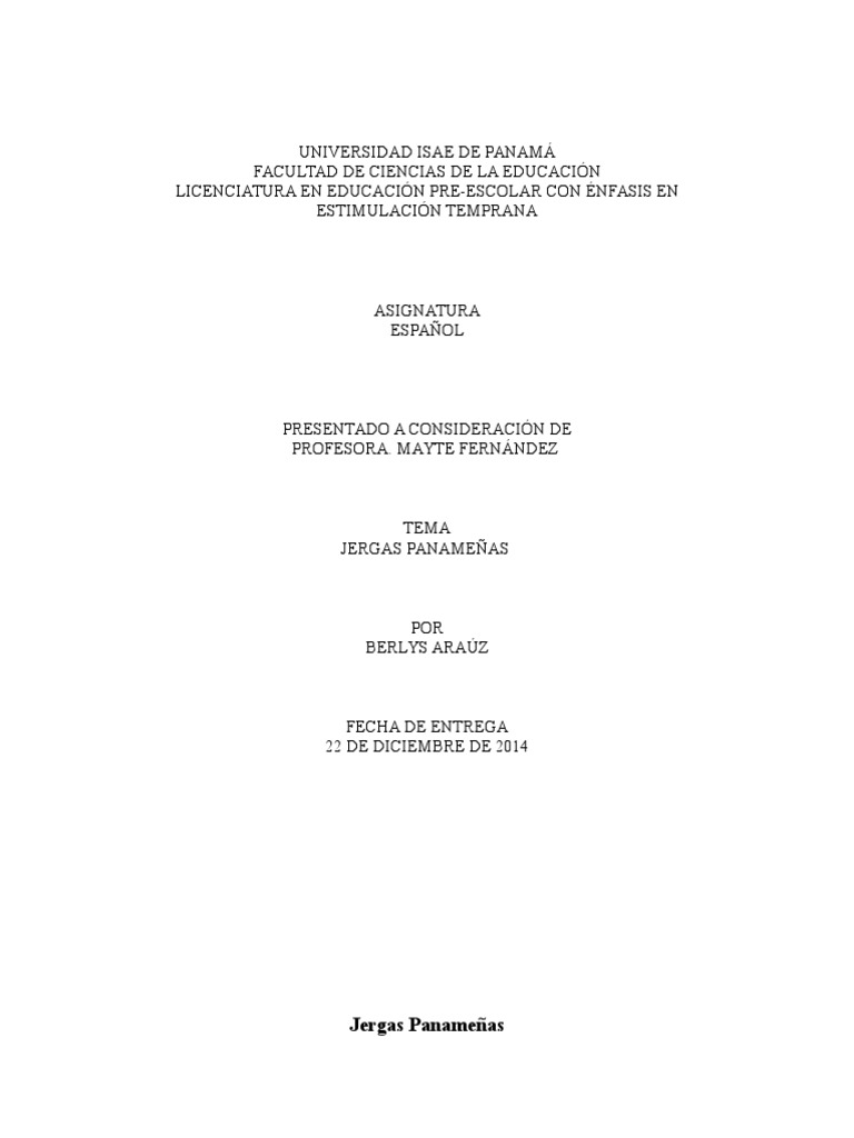 Universidad Isae de Panamá | PDF