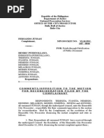 Motion For Reconsideration (Prosecutor Level) | PDF | Affidavit | Prosecutor