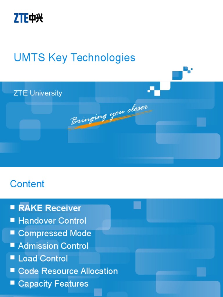 UMTS Technologies for Engineers | PDF | Radio Propagation | Quality Of ...