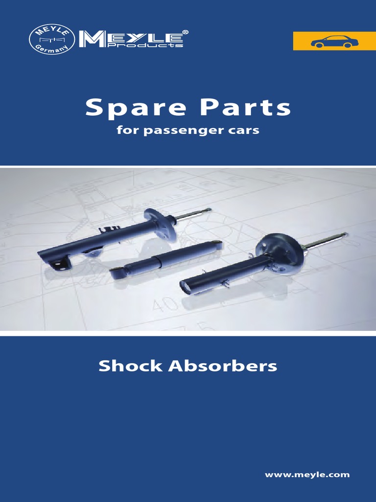 MEYLE Shock Absorbers Catalogue | PDF | Automobiles | Car