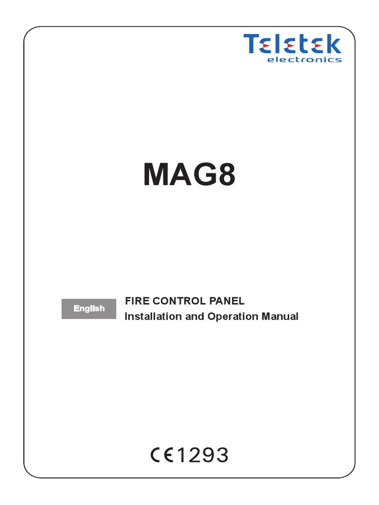 A Guide to the MAG8 Fire Control Panel: Installation, Operation and ...