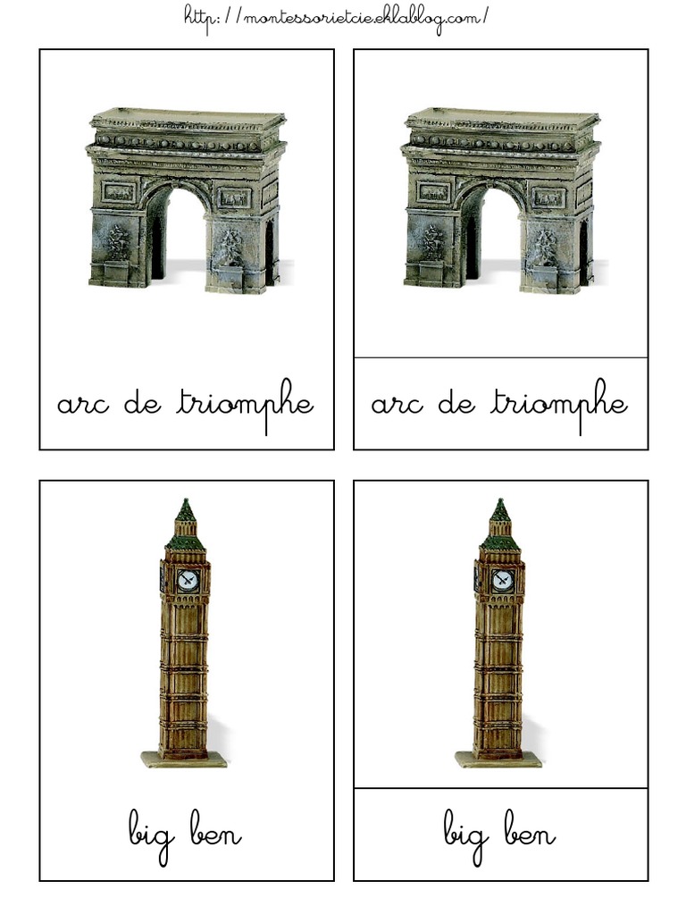 Printable Landmarks for Kids | PDF
