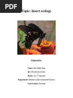 Entomology Terms Glossary | PDF | Insects | Anatomical Terms Of Location