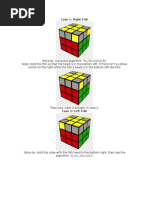 Daisy Method for Rubik's Cube Solving | PDF