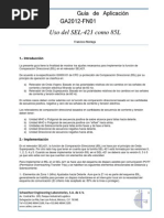 Procedimiento SEL 351 | PDF | Relé | Informática