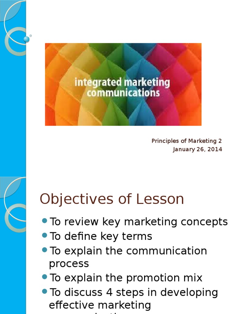 Integrated Marketing Communication2 | PDF | Marketing | Communication