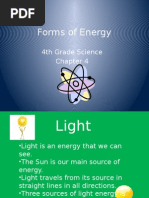 Lesson 16 Forms and Uses of Energy Grade 4 | PDF