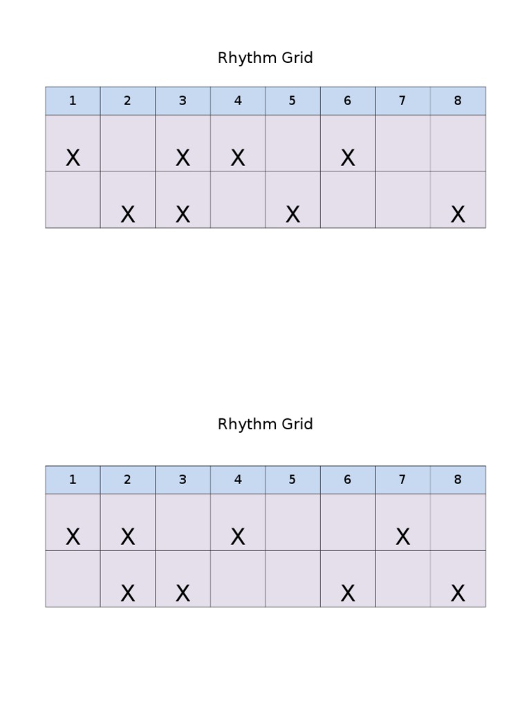 Rhythm Grids | PDF