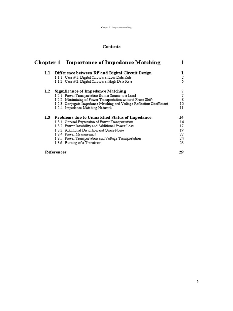 Key Issues In Rf And Rfic Circuit Design Pdf Pdf Electronic