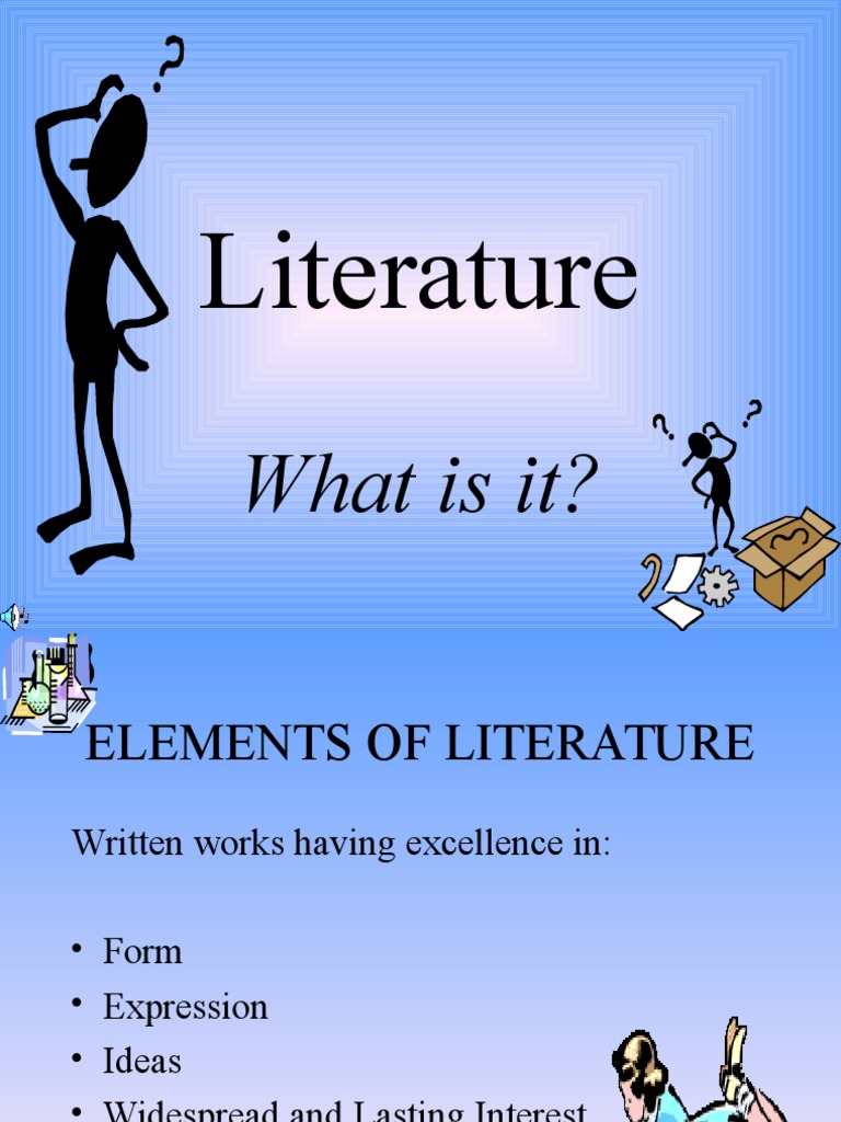 Elements and Genres of Literature | PDF | Poetry | General Fiction
