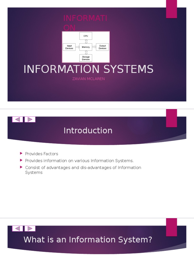 Overview of Information Systems | PDF