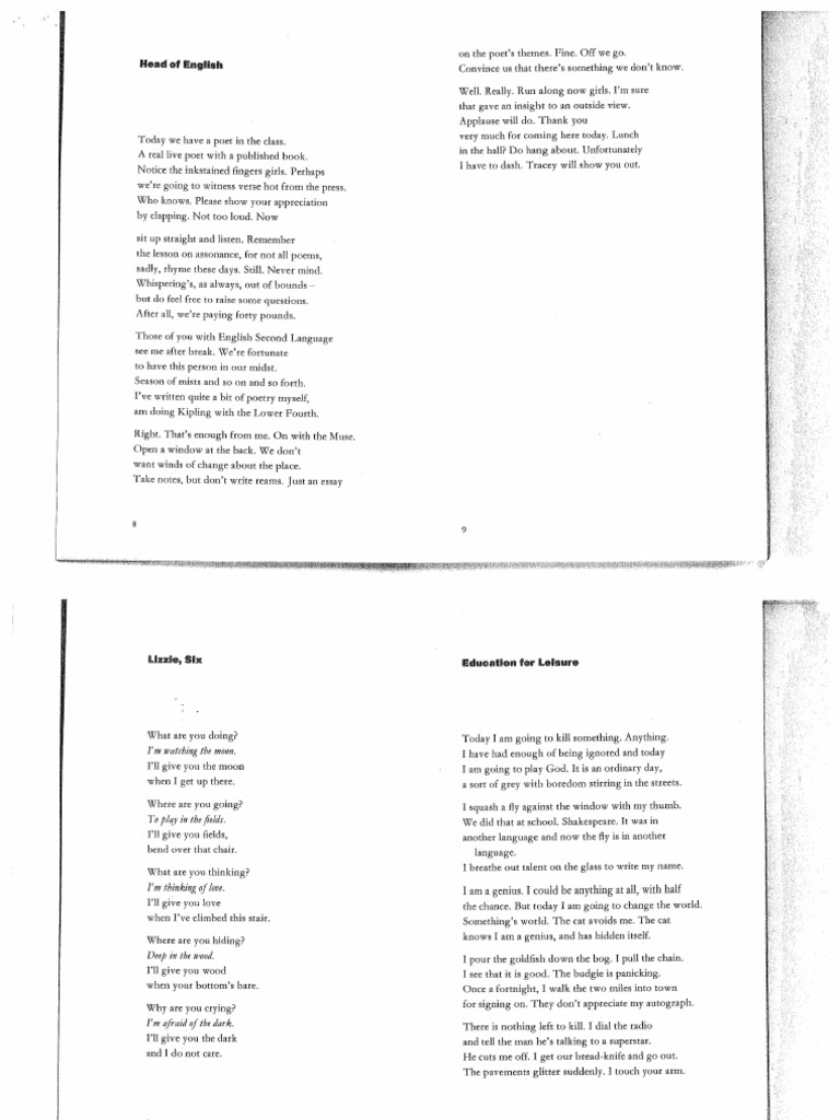 Poems To Print | PDF