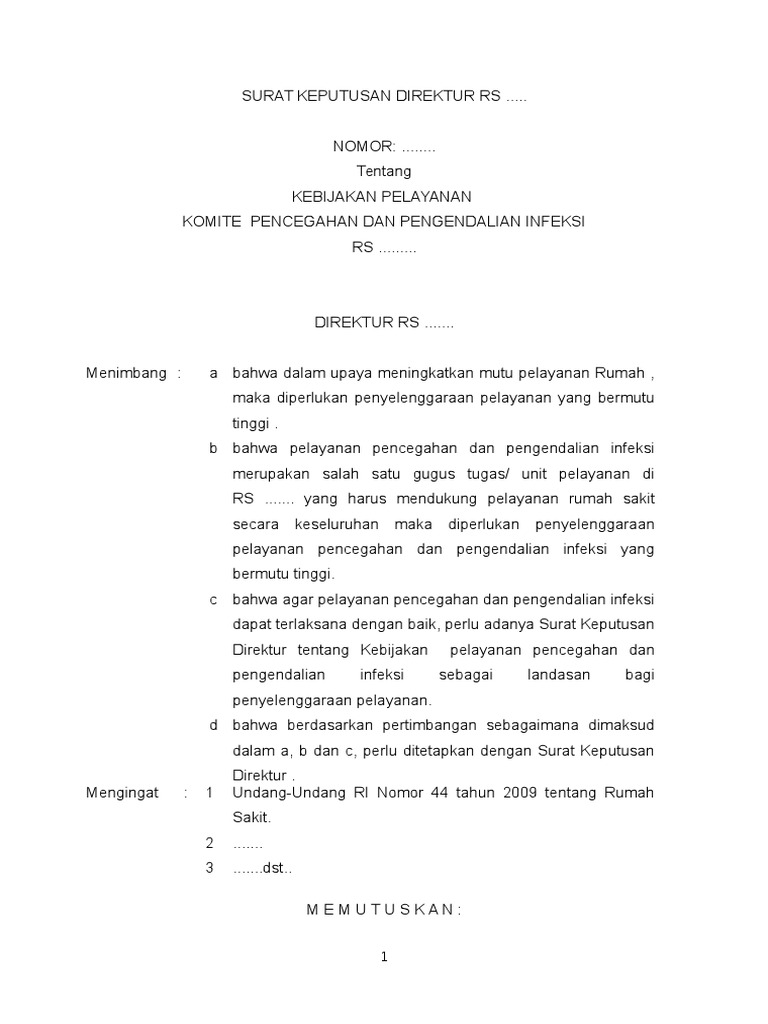 Contoh Kebijakan PPI | PDF