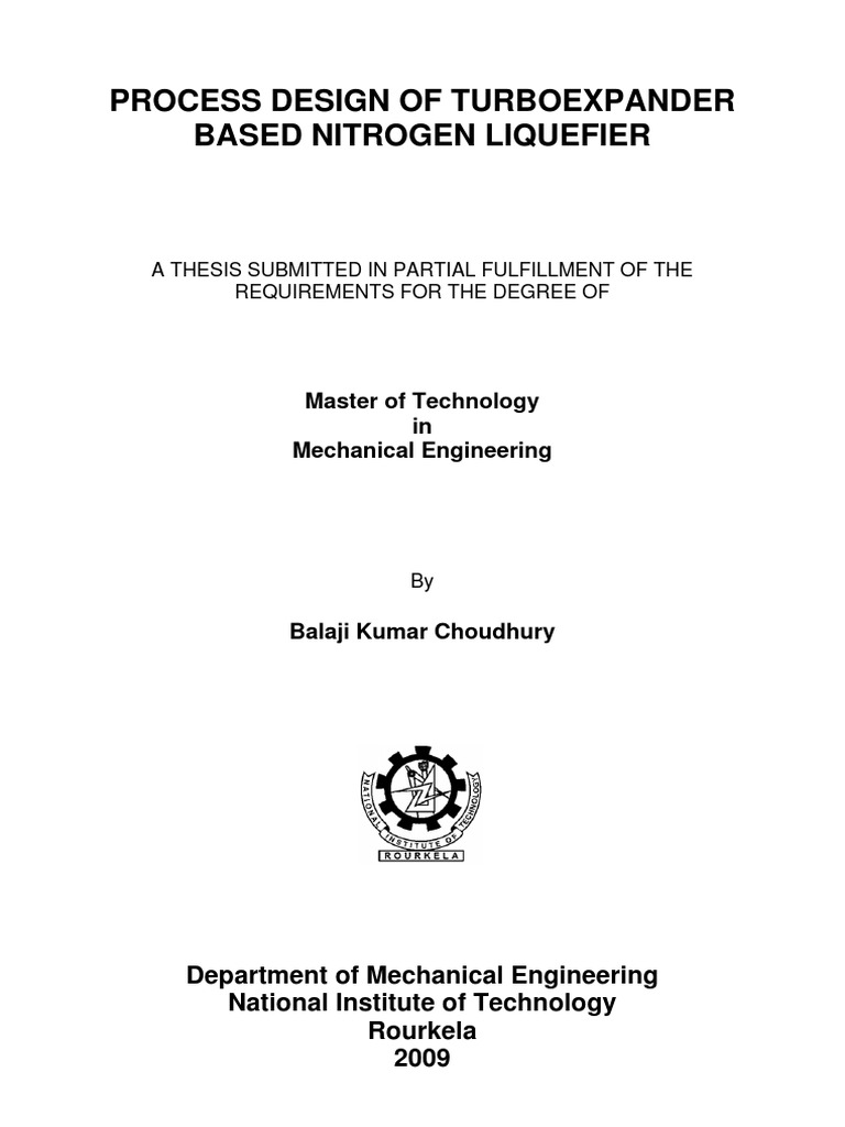 Process Design of Turboexpander | PDF | Enthalpy | Gases