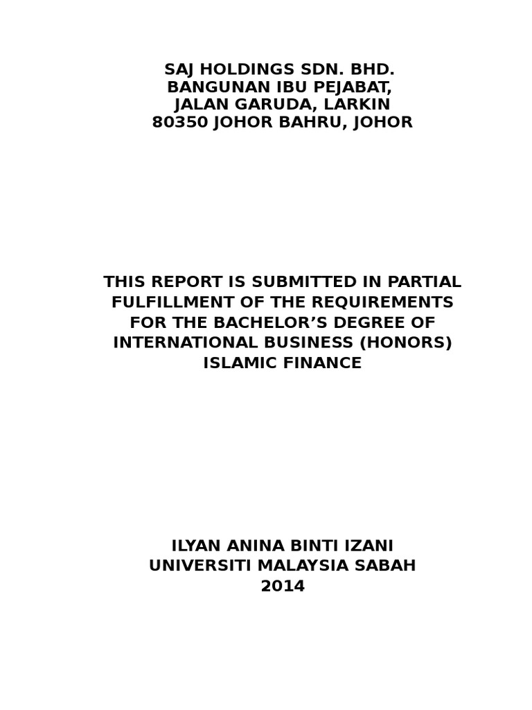 Industrial Training Report | PDF | Water Resources | Cheque