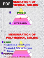 Prismatoid and Truncated Prism | PDF