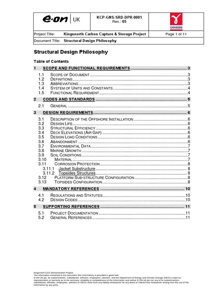 6.11 Structural Design Philosophy PDF | PDF | Carbon Capture And ...