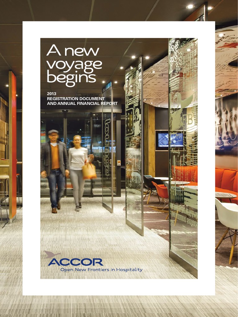 Accor group Annual report 2013 | Business | Hotel And Accommodation