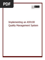 AS9100 Rev D Internal Audit Checklist | PDF | Quality Management System | Internal Audit