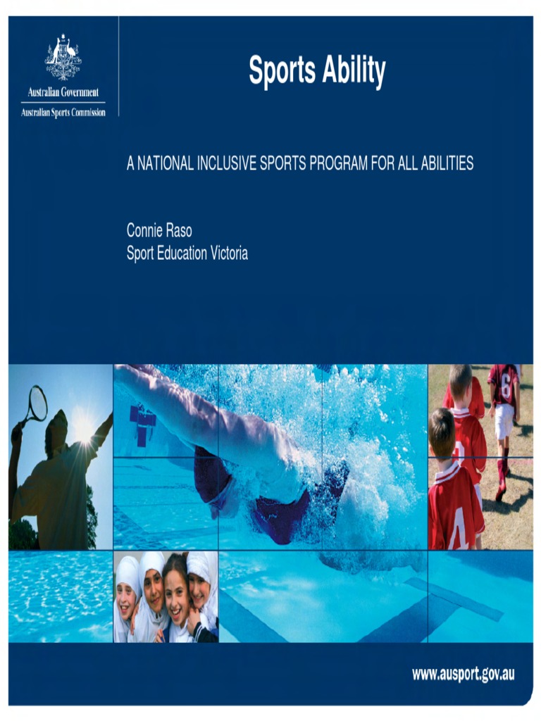 Sports Ability: A National Inclusive Sports Program For All Abilities ...