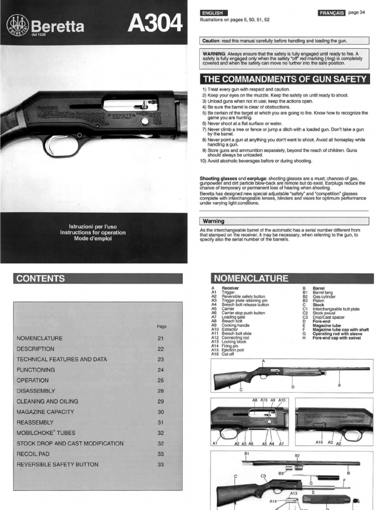 Beretta A304 | PDF