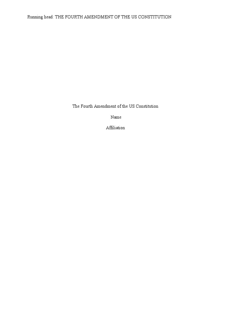 Fourth Amendment Explained | PDF | Fourth Amendment To The United ...