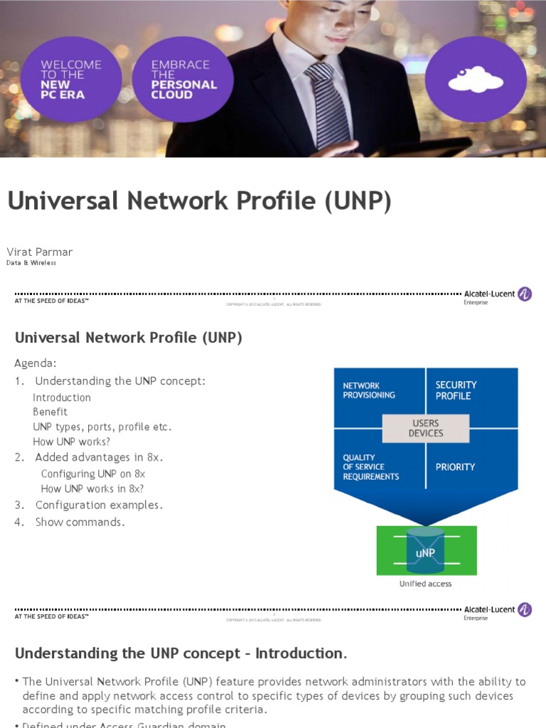 Universal Network Profile (UNP) | Radius | Computer Network