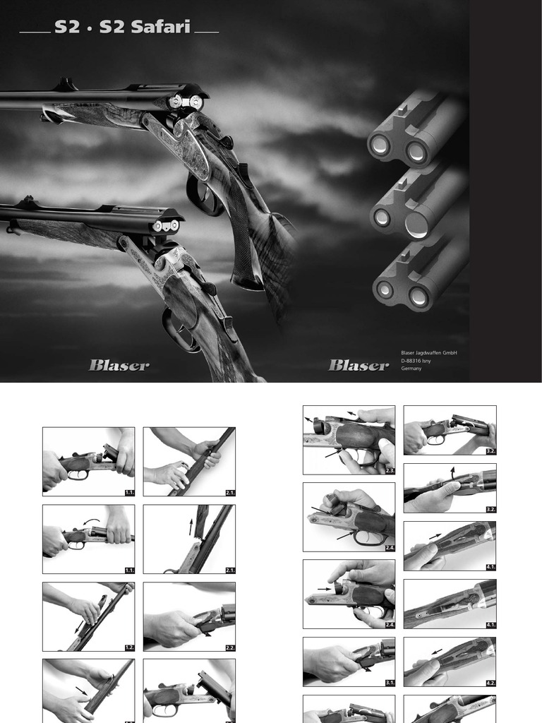 Blaser Jagdwaffen GMBH D-88316 Isny Germany | PDF